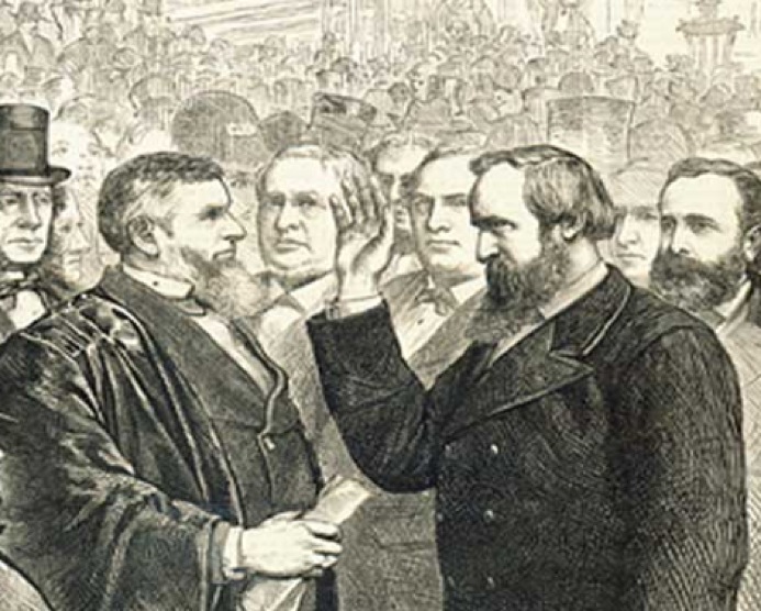 The First American Inauguration